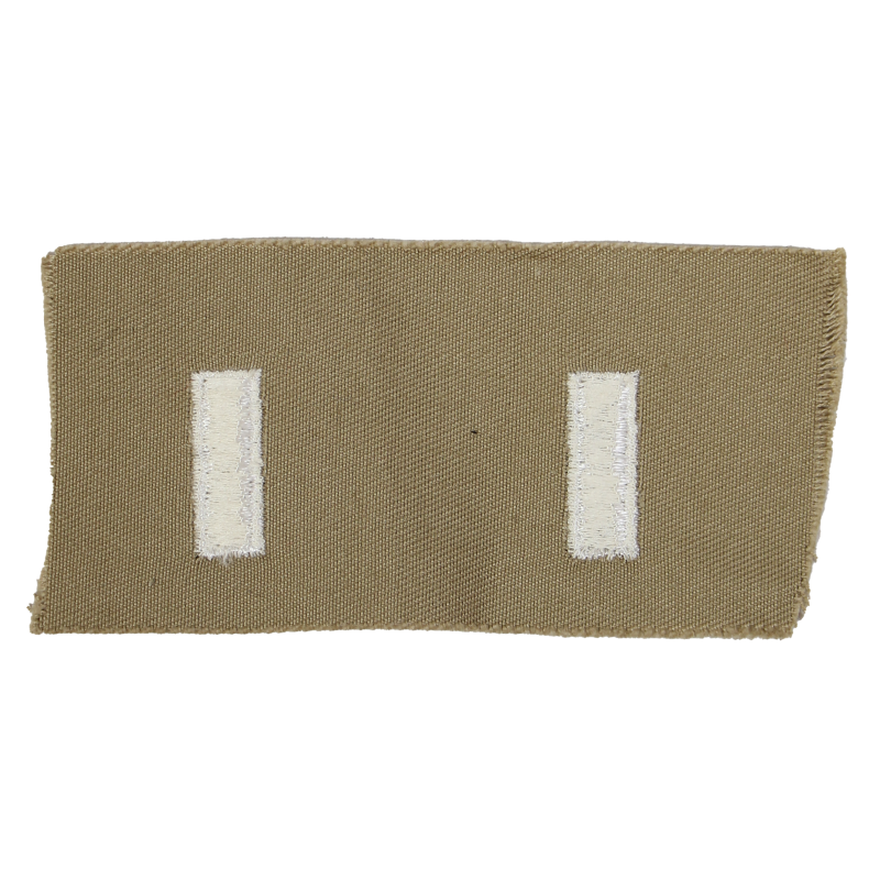 Rank, Insignias, 1st Lieutenant (Pair) Cloth