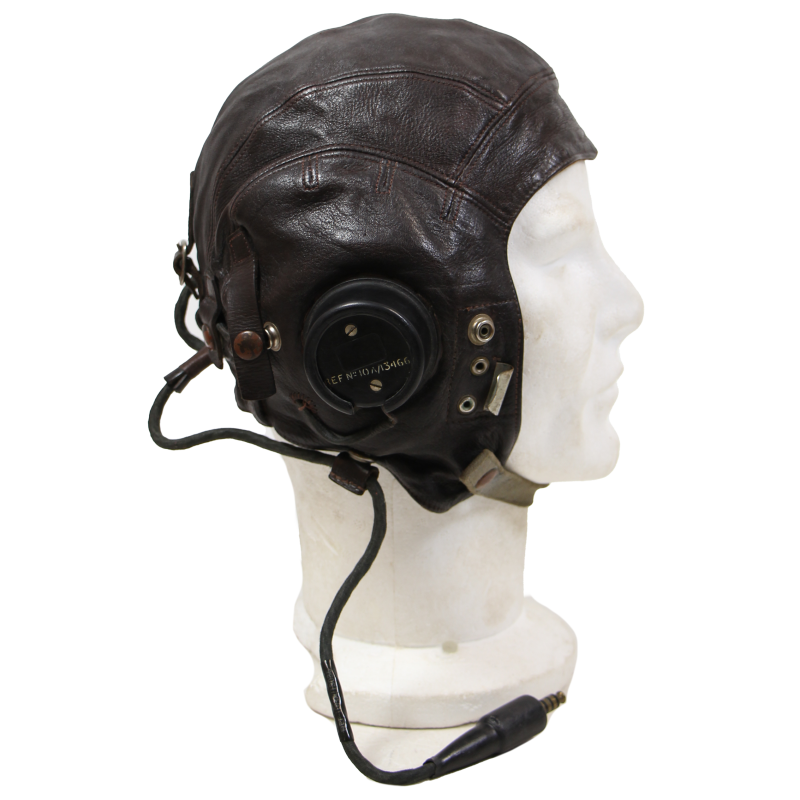 Helmet, Flying, Type C, 2nd Pattern, Royal Air Force, Named, with Receivers