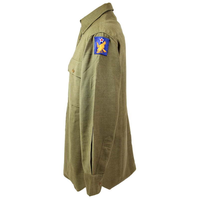 Shirt, Wool, 2nd Air Force, USAAF, Named