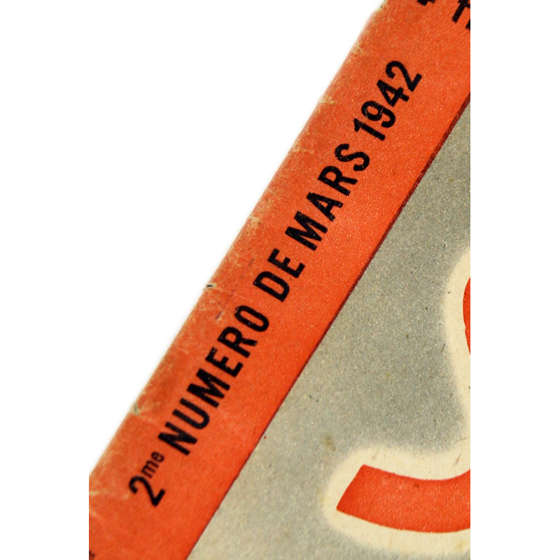 Magazine, Signal, No. 2, March 1942, French Edition, Erwin Rommel