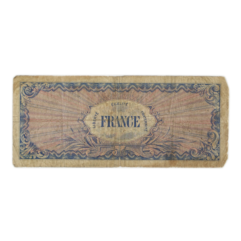 Banknote, Invasion Money, 50 Francs, 1944, 2nd Issue