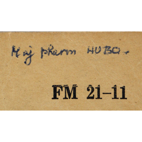 Manual, Field, FM 21-11, First Aid for Soldiers, 1943