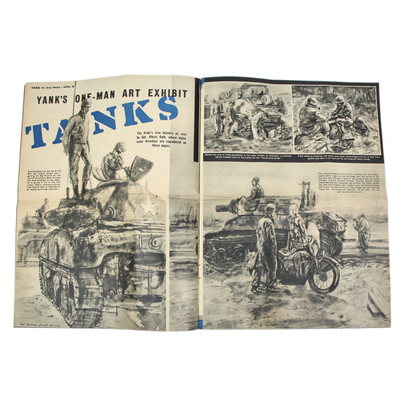 Magazine YANK, British Edition, 30 avril 1944