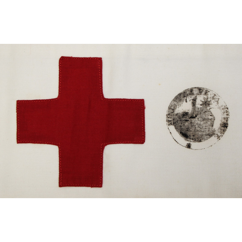 Armband, Medical, US Army, Markings, Geneva Convention and French War ...