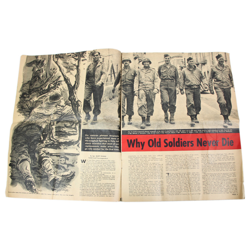 Magazine, YANK, British Edition, June 4, 1944, 'Fighter Pilots of the ...