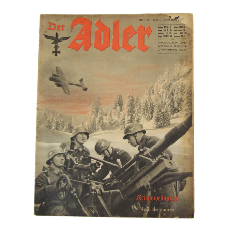 Magazine, Der Adler, December 31, 1940, Bilingual Edition