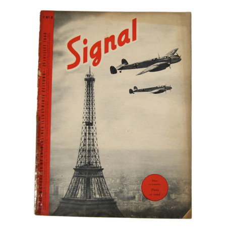 Magazine, Signal, July 25, 1940, French Edition, Paris