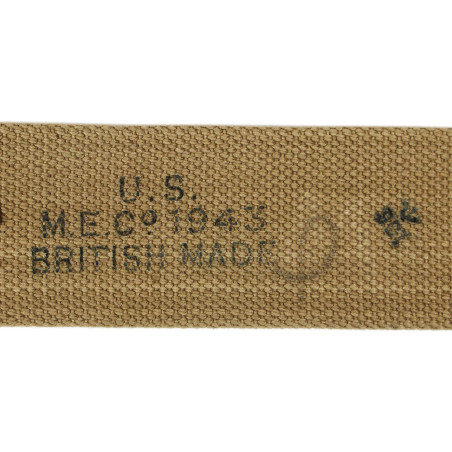 Suspenders, Belt, M-1936, British-Made, M.E. Co. 1943 /I\, Mint