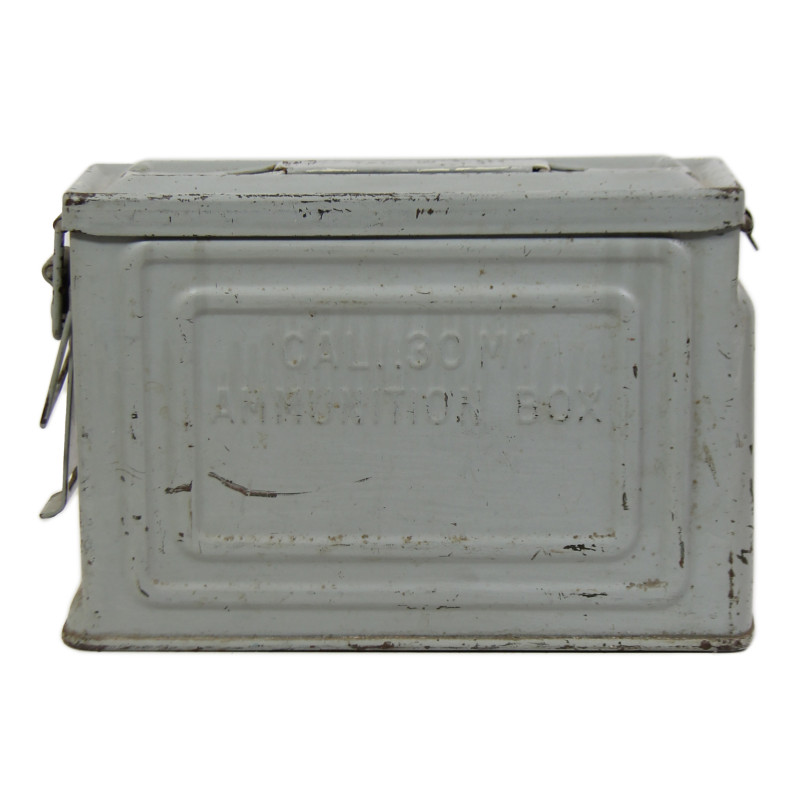 Boîte à munitions, calibre .30, mitrailleuse Browning, CANCO, US Navy