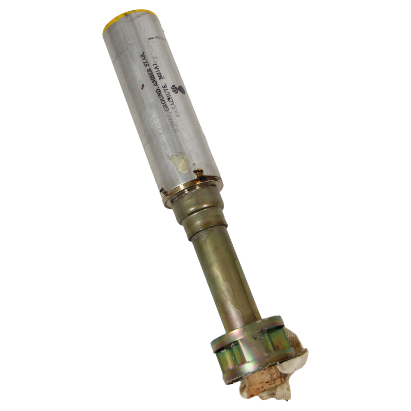 Fusée éclairante M21A1, Parachute Amber Star Ground Signal, étoile ...