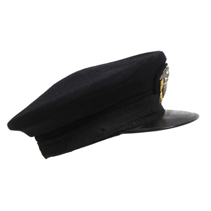 Cap, Officer, US Navy, Blue, Art Caps, Size 7 ½, Lt. William Folck ...