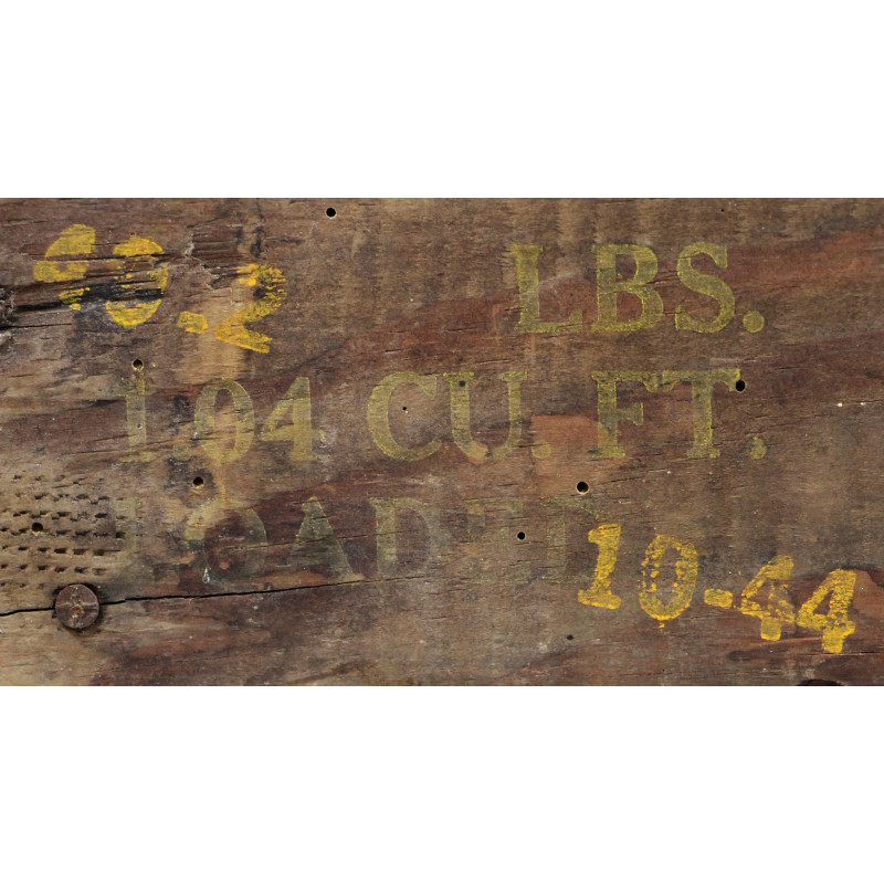 Crate, Wood, M43A1 rounds, US Mortars 81mm, 1944