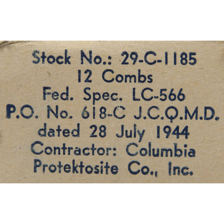 Comb, U.S. ARMY, 1944