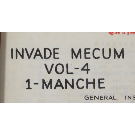 Booklet, Invasion, Atlas of Normandy, British, Invade Mecum, Volume 4 ...