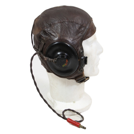 Bonnet de vol, Type A-11, Medium, avec écouteurs ANB-H-1, USAAF