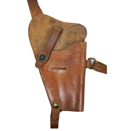 Holster, M3, 1st Lt. Lloyd Oehlert, B-17 Pilot, 335th BS, 95th BG, 8th ...