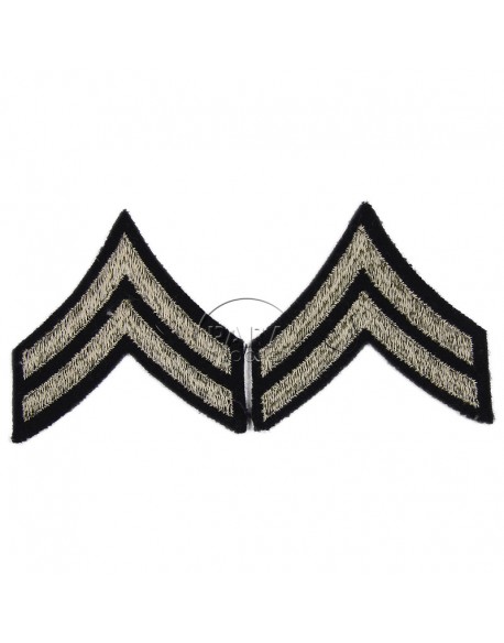 Corporal rank insignia, OD Green